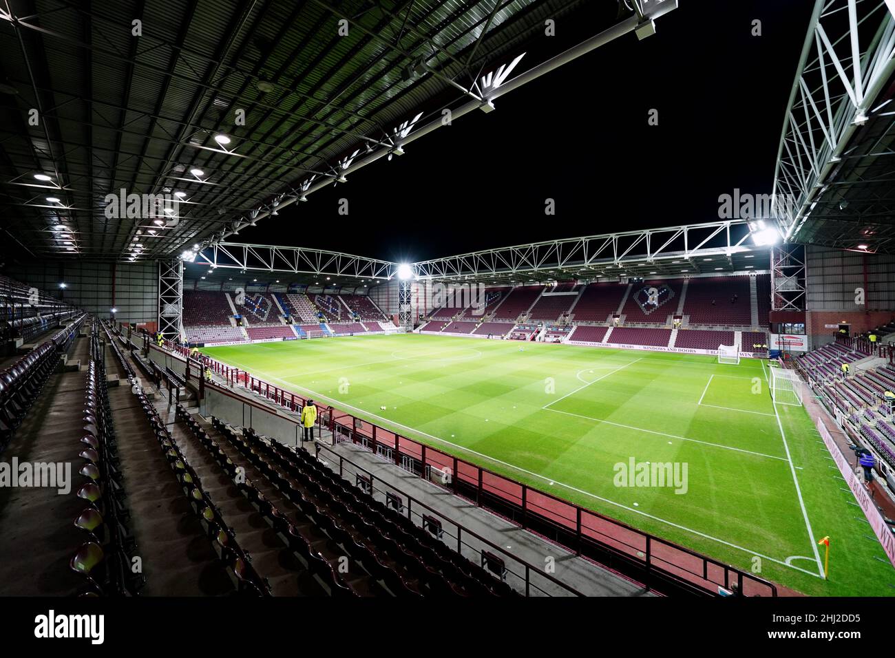 Tynecastle park general view hi-res stock photography and images - Alamy