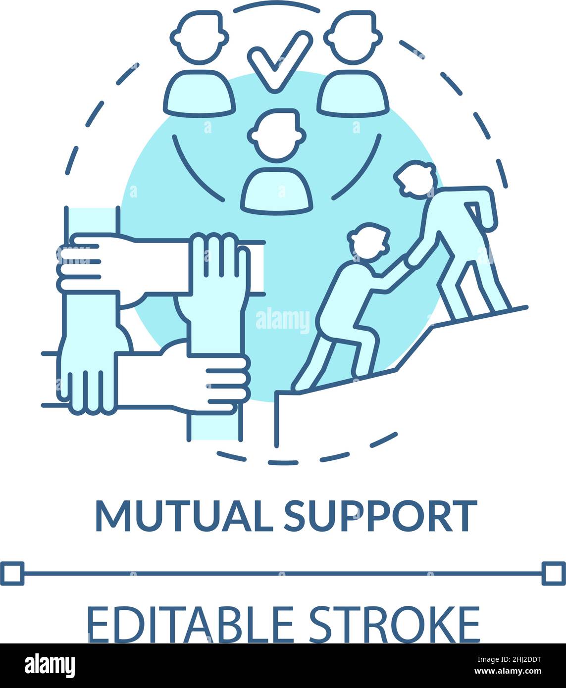 Mutual encouragement hi-res stock photography and images - Alamy