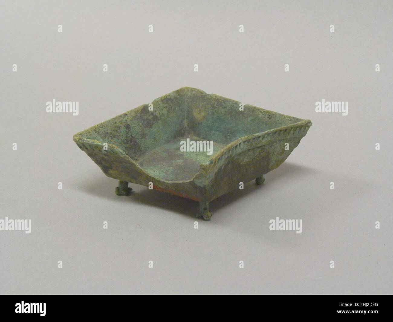 Footed Square Vessel 500 B.C.–A.D. 300 Indonesia (Java). Footed Square ...