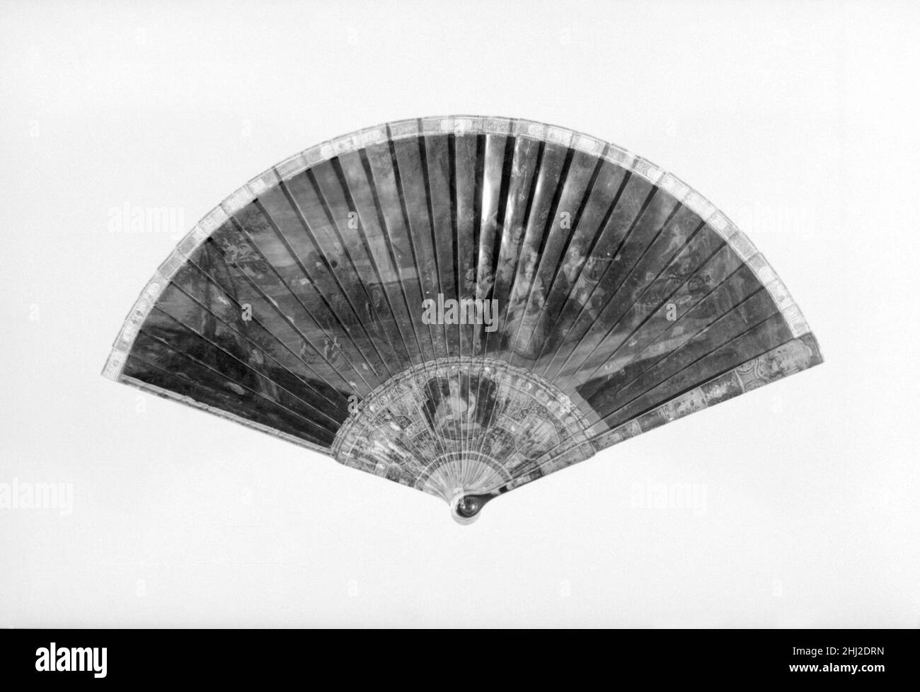 Fan 18th century French. Fan 209831 Stock Photo - Alamy