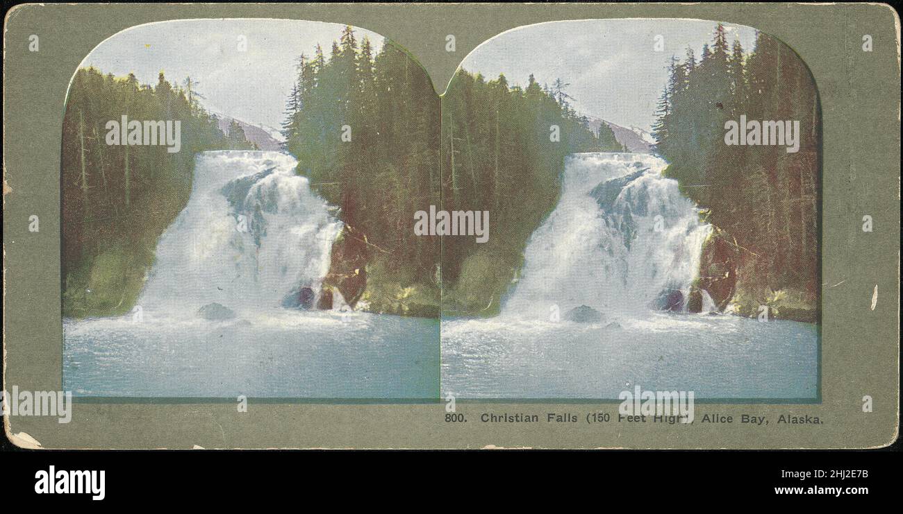 Christian Falls, Alice Bay, Alaska 1880s–90s Unknown. Christian Falls ...