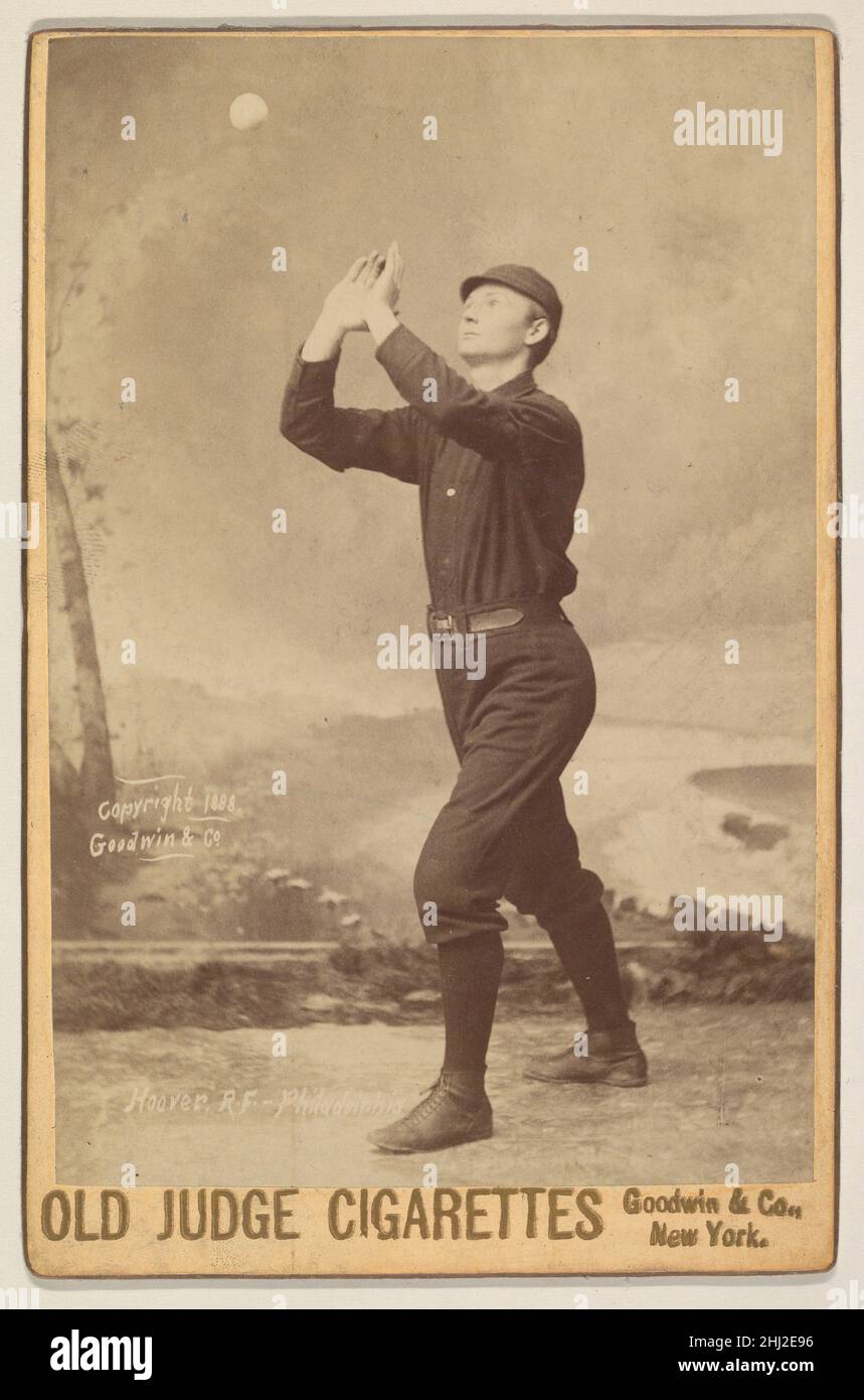 Hoover, Right Field, Philadelphia, from the series Old Judge Cigarettes ...