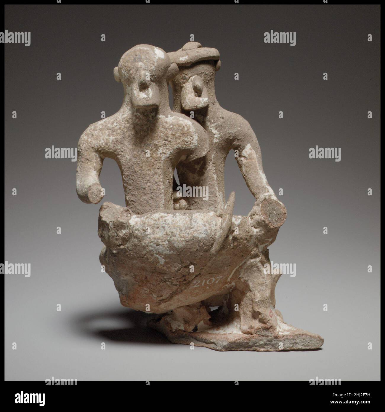 Model of a chariot with driver ca. 1000–600 B.C. Cypriot. Model of a ...