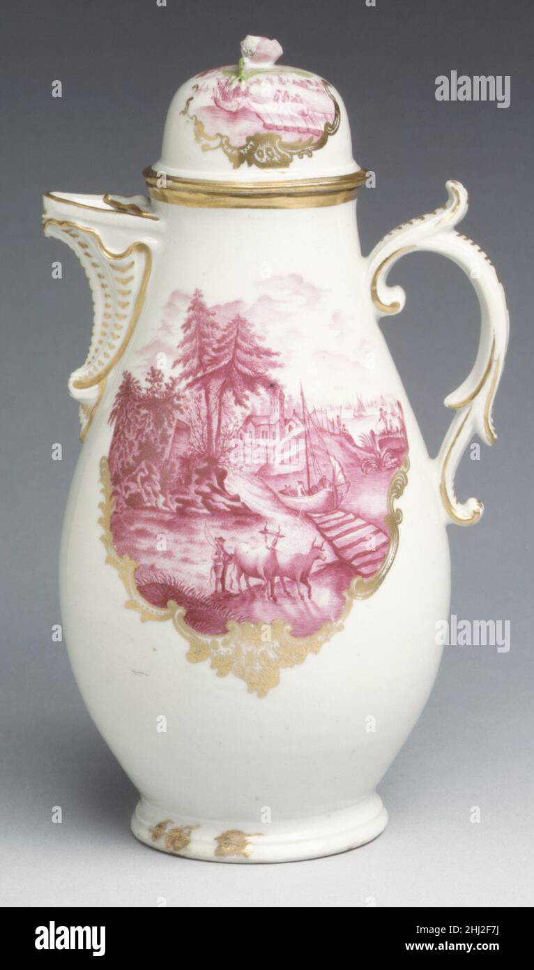 Coffeepot ca. 1770 Volkstedt Porcelain Manufactory The gift of the Hans ...