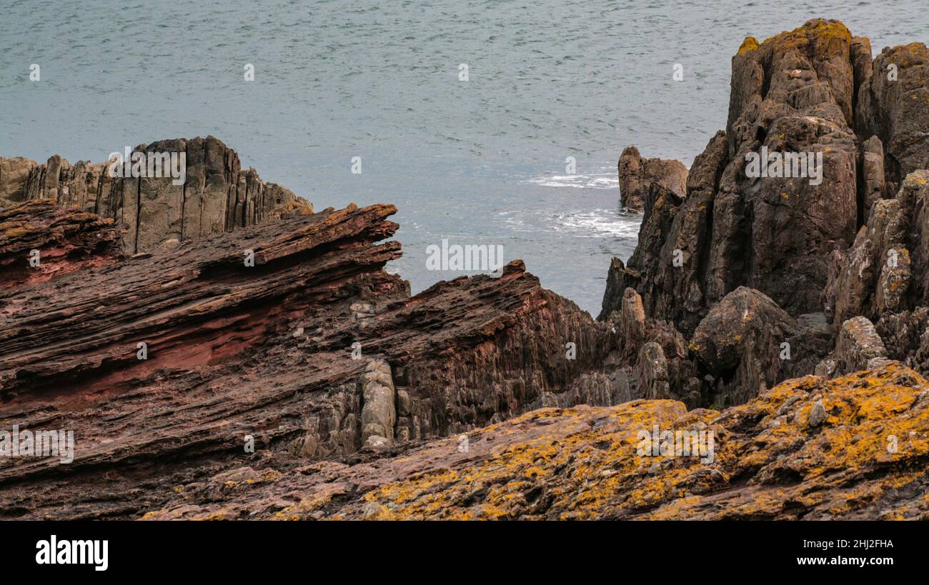 The Siccar Point Unconformity which was first described accurately by ...