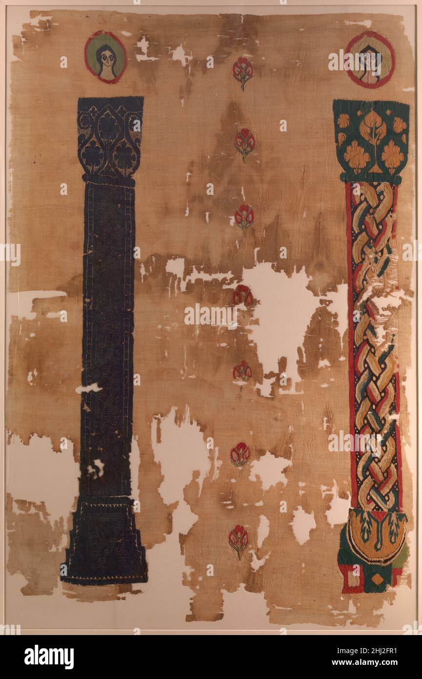 Hanging with Polychrome Columns 5th–6th century This grand hanging is ...