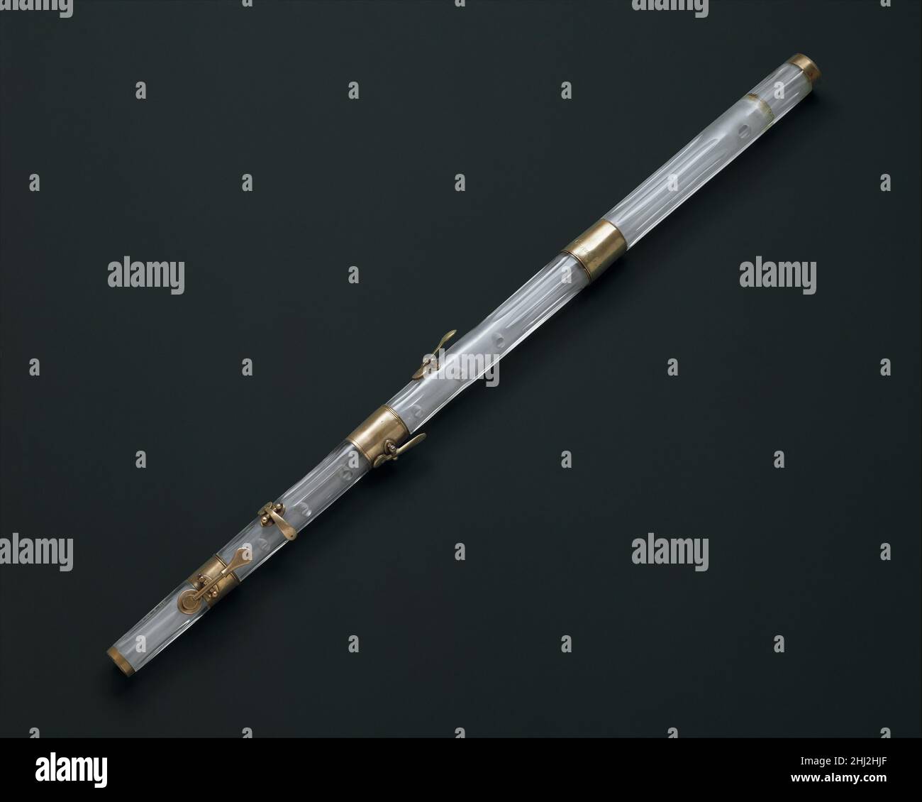 Transverse Flute in D-flat 1813 Claude Laurent French Claude Laurent, a ...