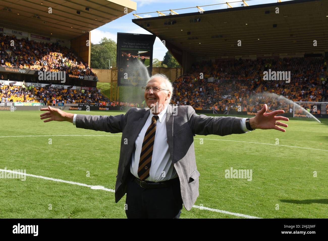 Former Wolverhampton Wanderers footballer club captain Mike Bailey ...
