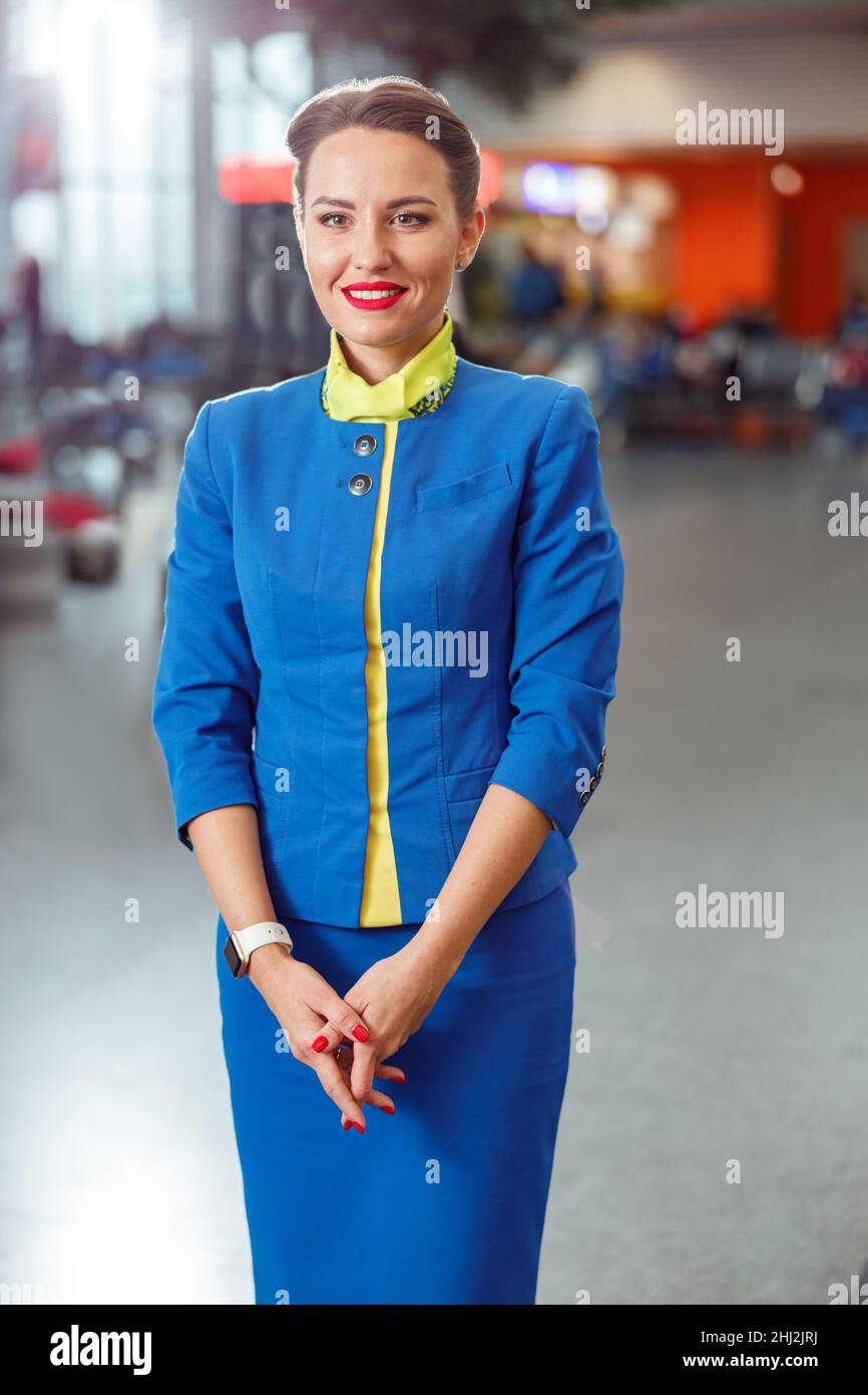 Jet Airways Air Hostess Uniform