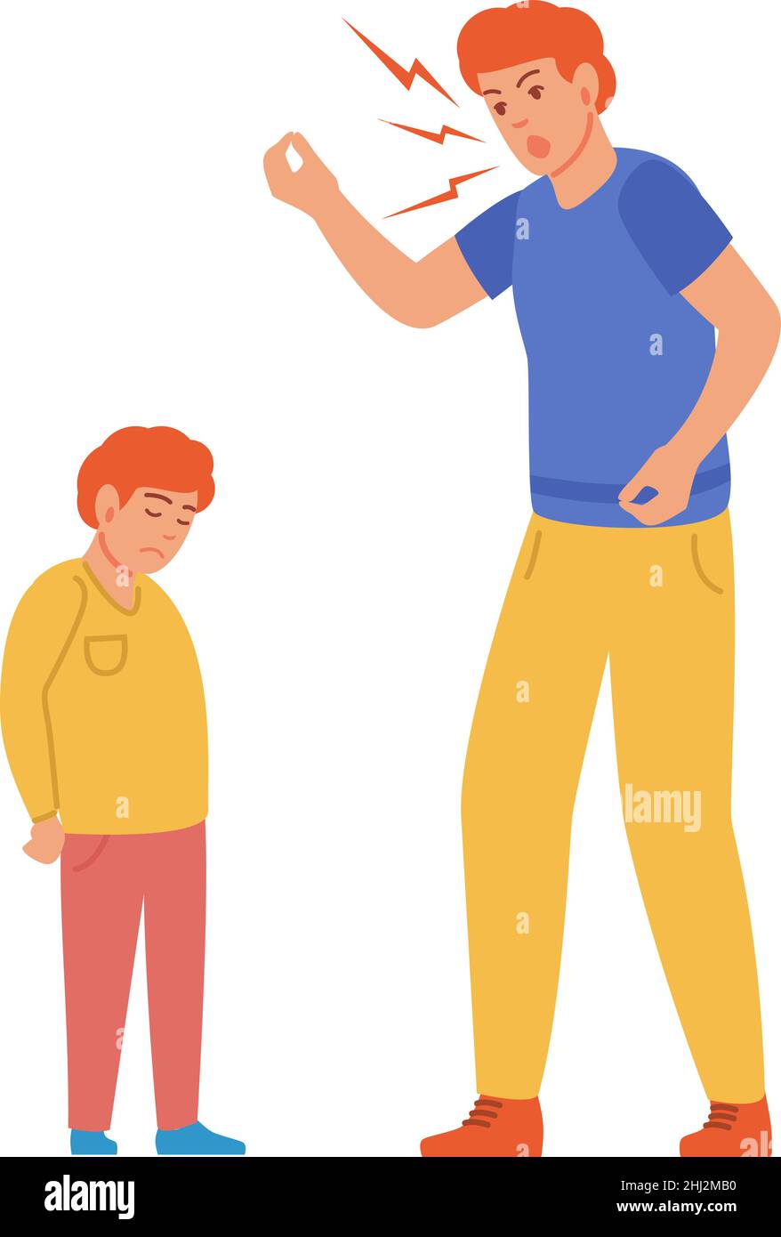 Child and adult conversation Stock Vector Images - Alamy