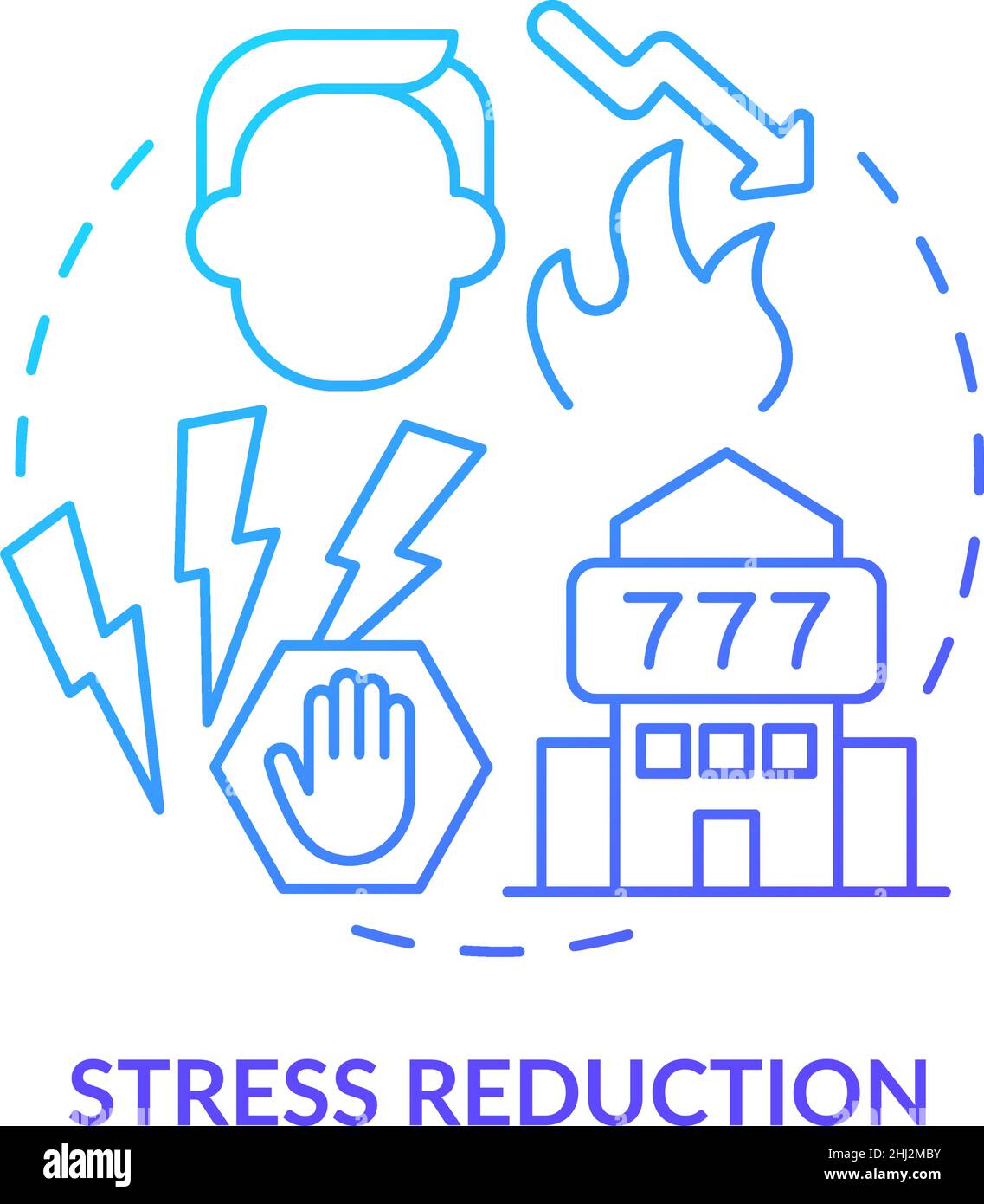 Brain reduction Stock Vector Images - Alamy