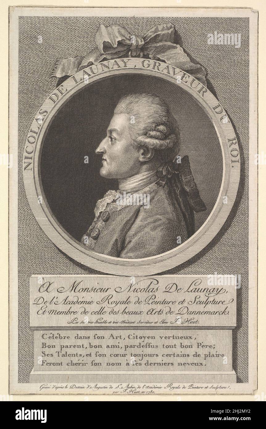 Portrait of Nicolas de Launay 1802 F. Huot French. Portrait of Nicolas ...
