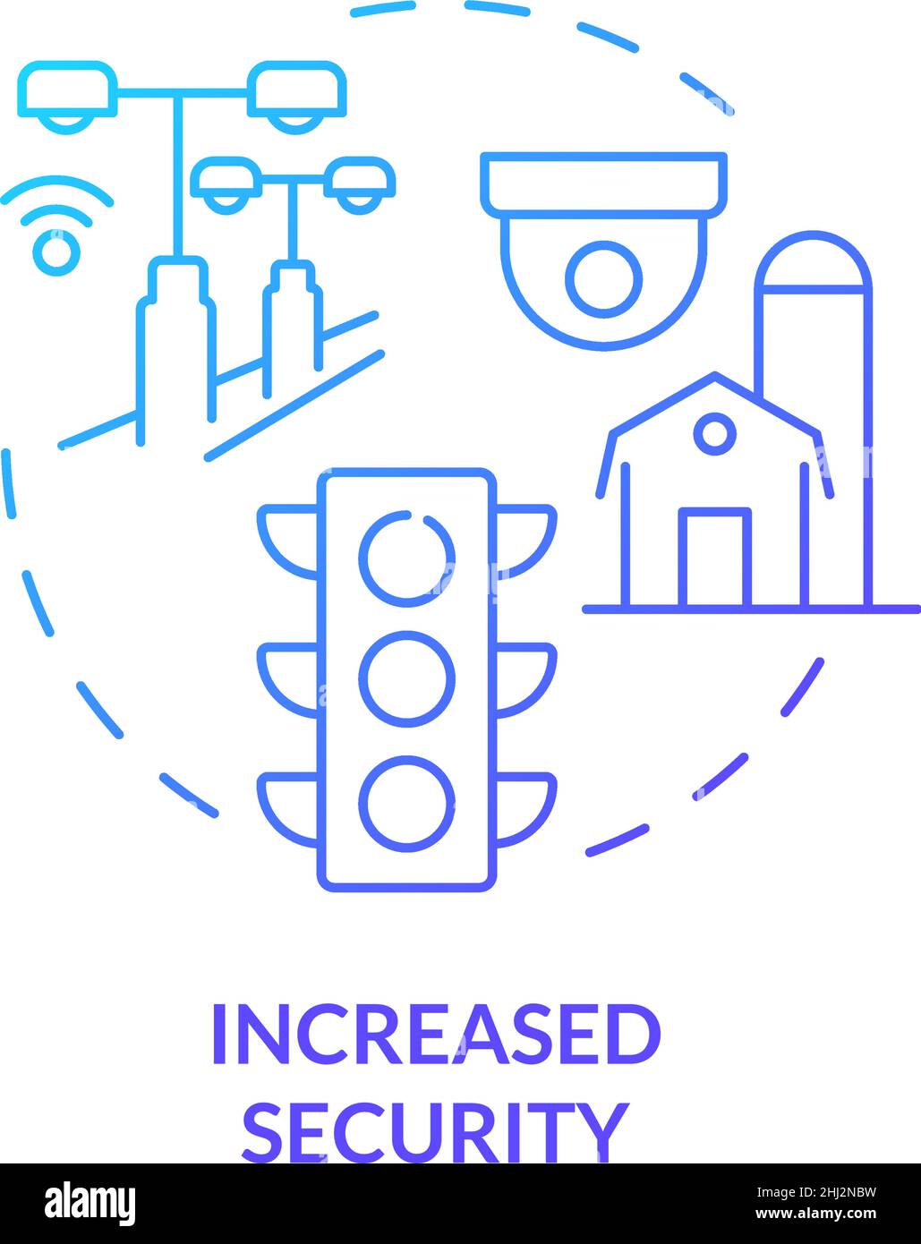 Security complex village Stock Vector Images - Alamy