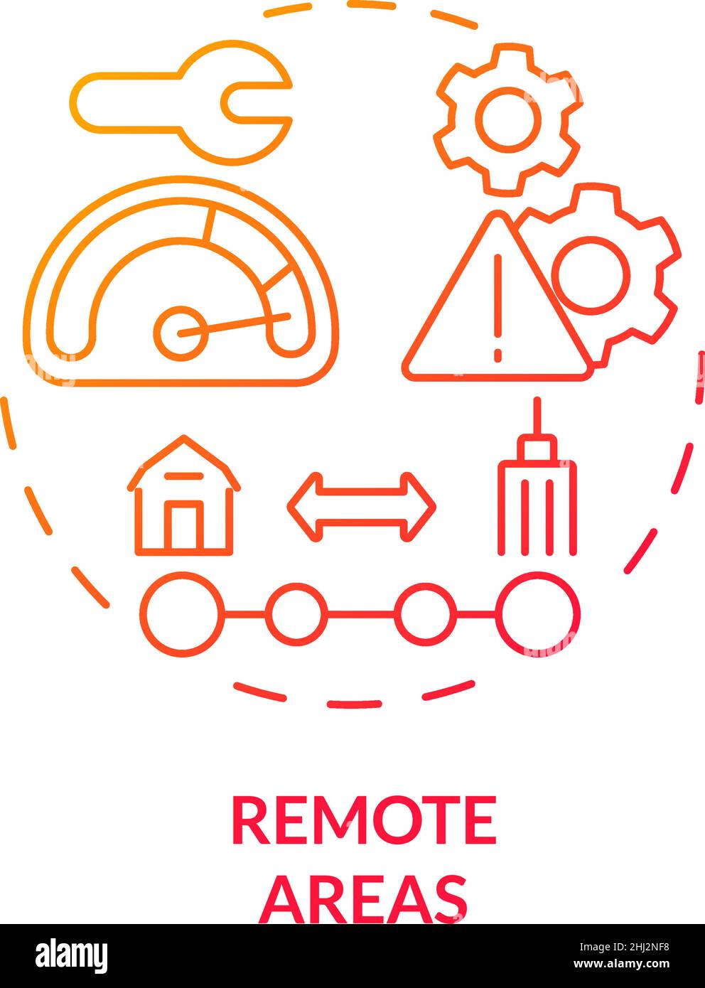 Very remote village Stock Vector Images - Alamy