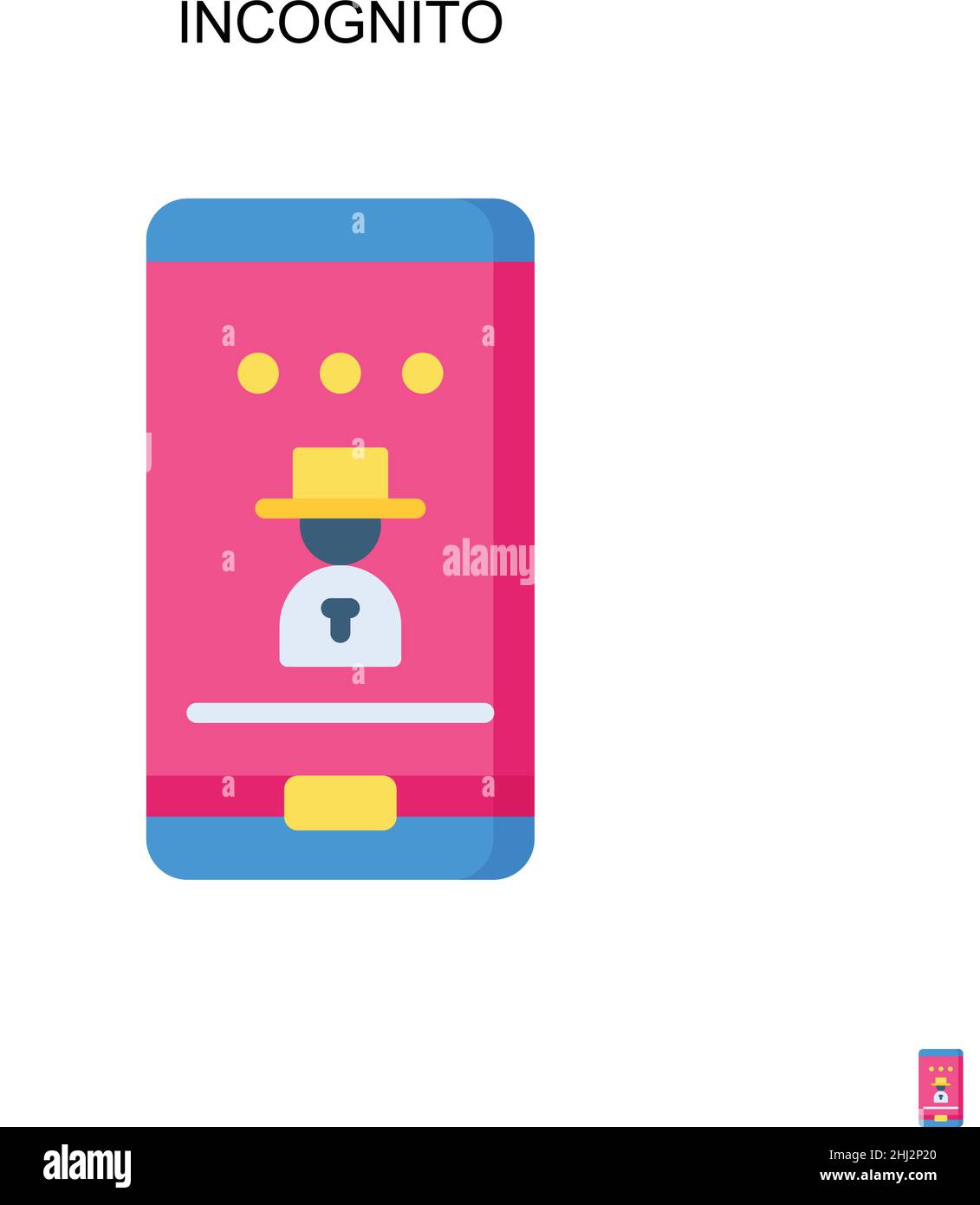 Incognito sign hi-res stock photography and images - Alamy