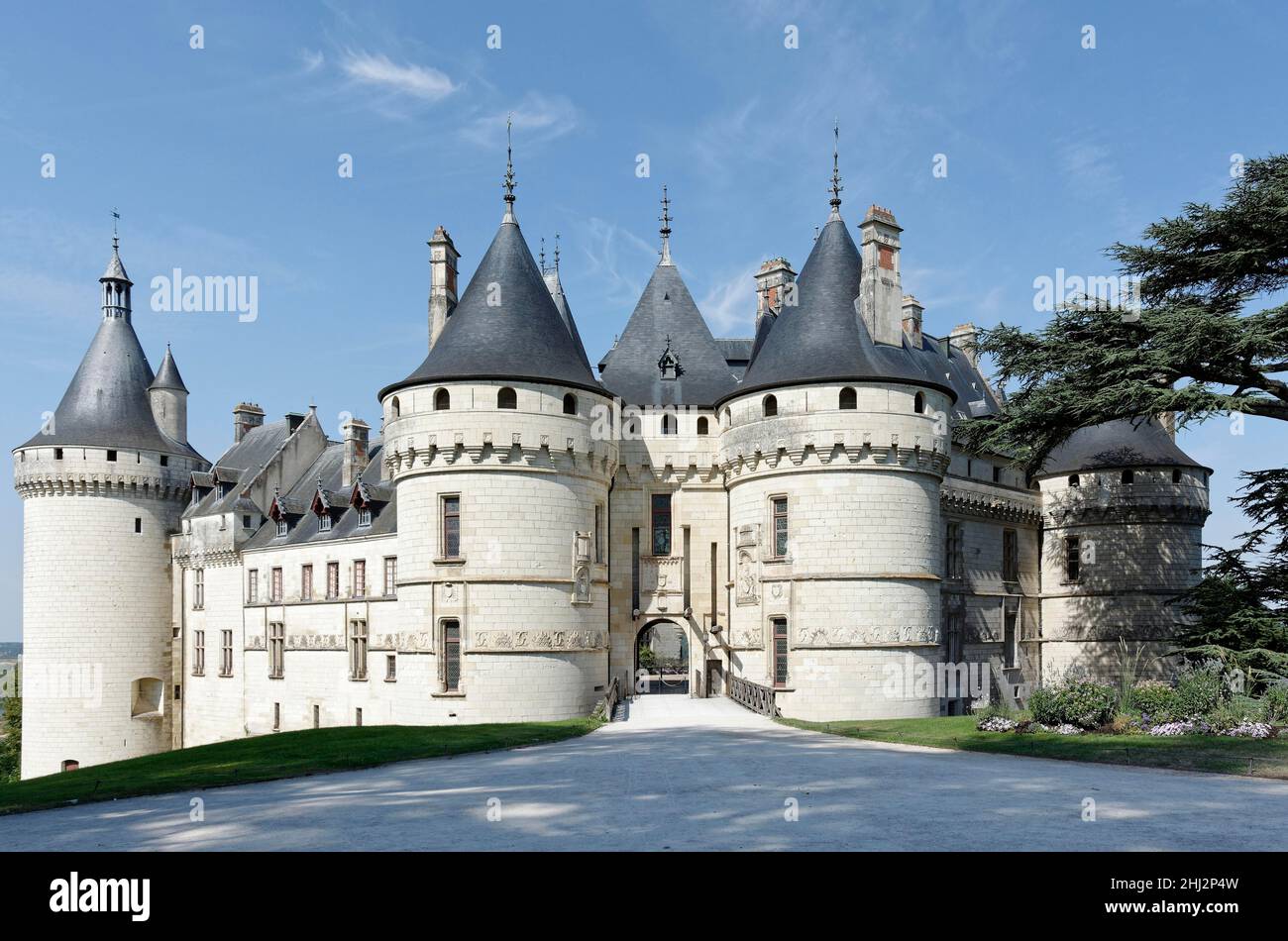 Chateau de Chaumont, Chaumont-sur-Loire, Centre, France Stock Photo - Alamy