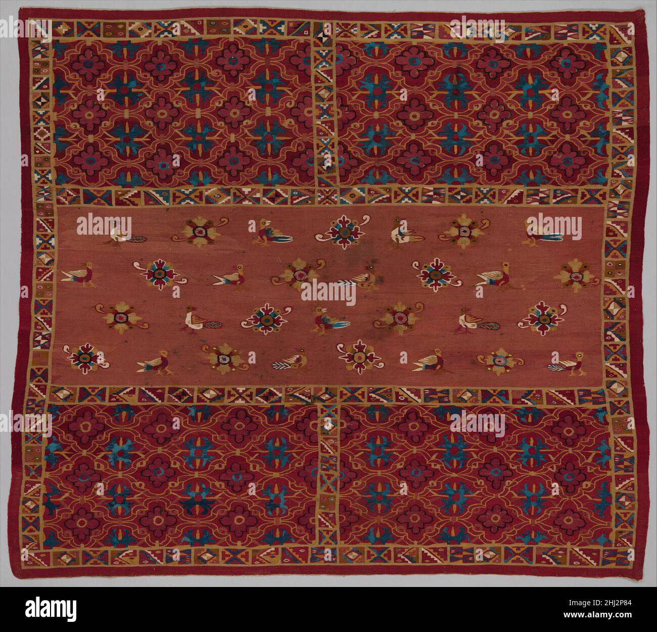 Woman's wedding mantle (lliclla) with interlace and tocapu design late ...