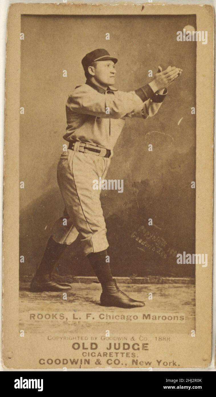 Rooks, Left Field, Chicago, from the Old Judge series (N172) for Old ...