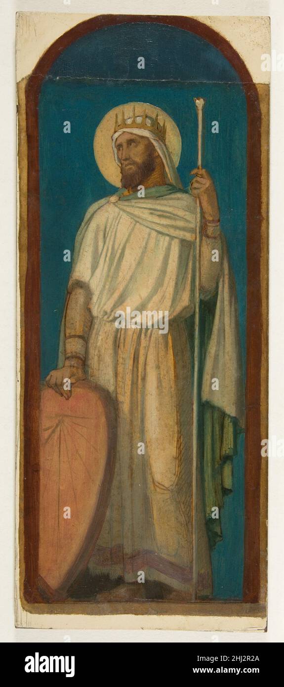 Hezekiah, King of Judah 1856–1863 Hippolyte Flandrin French With this ...