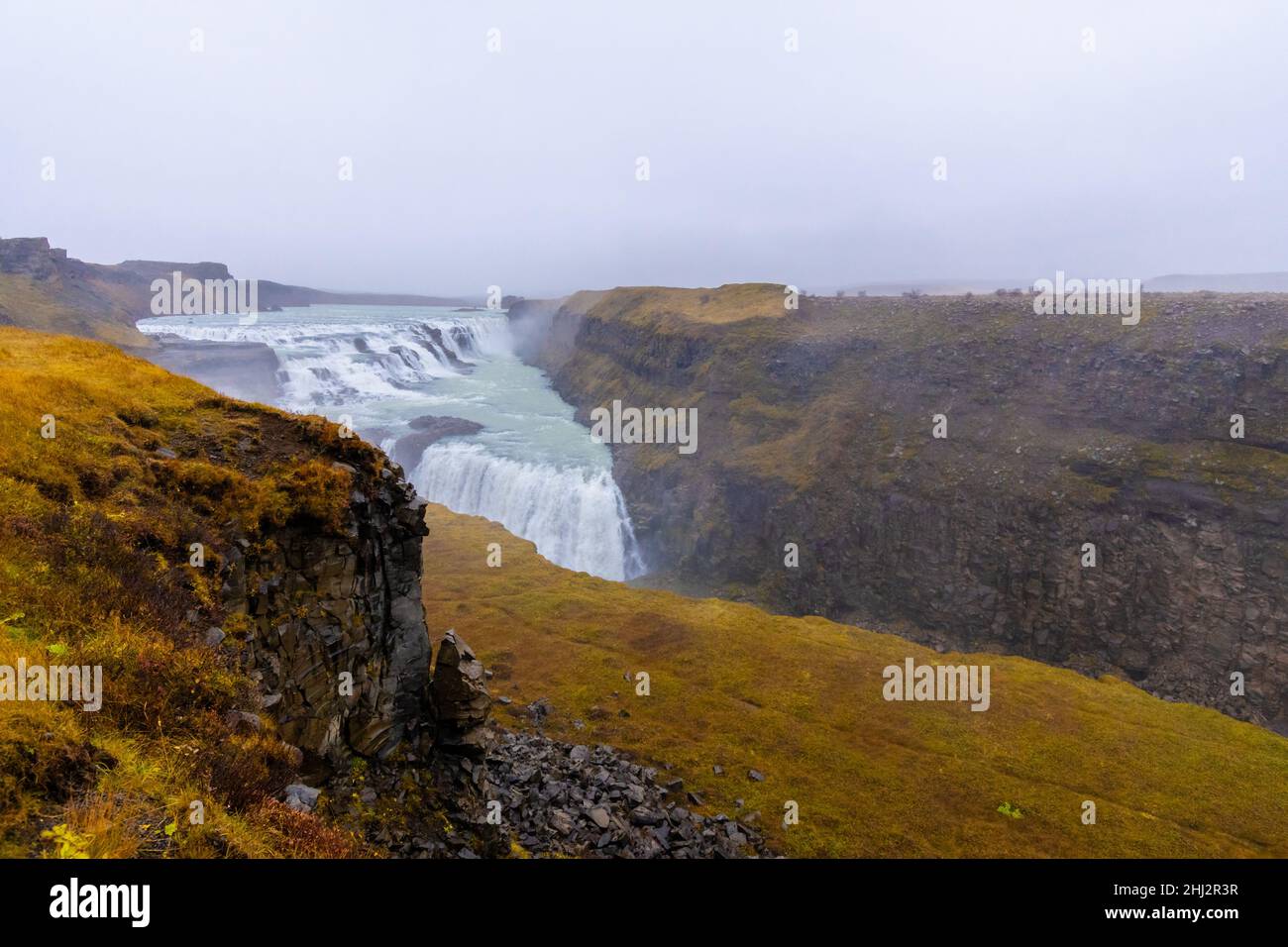 Gullfoss wasserfall in island hi-res stock photography and images - Alamy