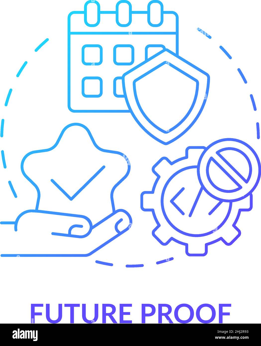 Future proof blue gradient concept icon Stock Vector Image & Art - Alamy Future proof blue gradient concept icon Stock Vector Image & Art - Alamy