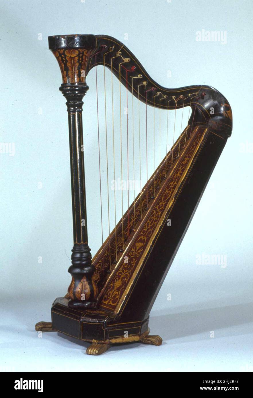 Portable Harp 18th century British. Portable Harp 501662 Stock Photo ...