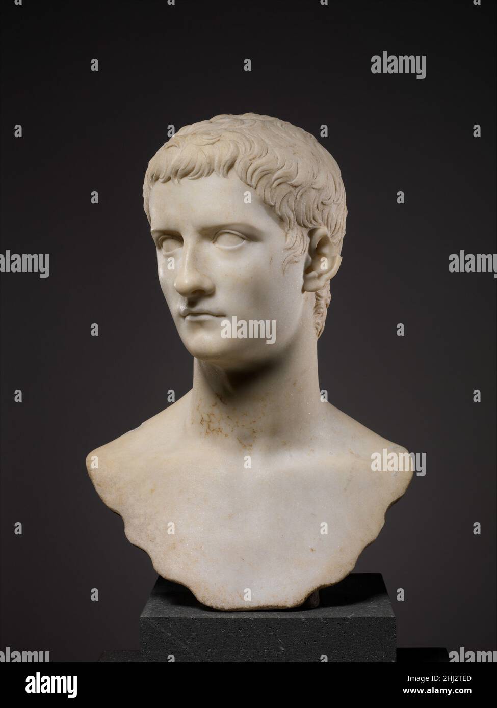 Marble portrait bust of the emperor Gaius, known as Caligula A.D. 37–41 ...