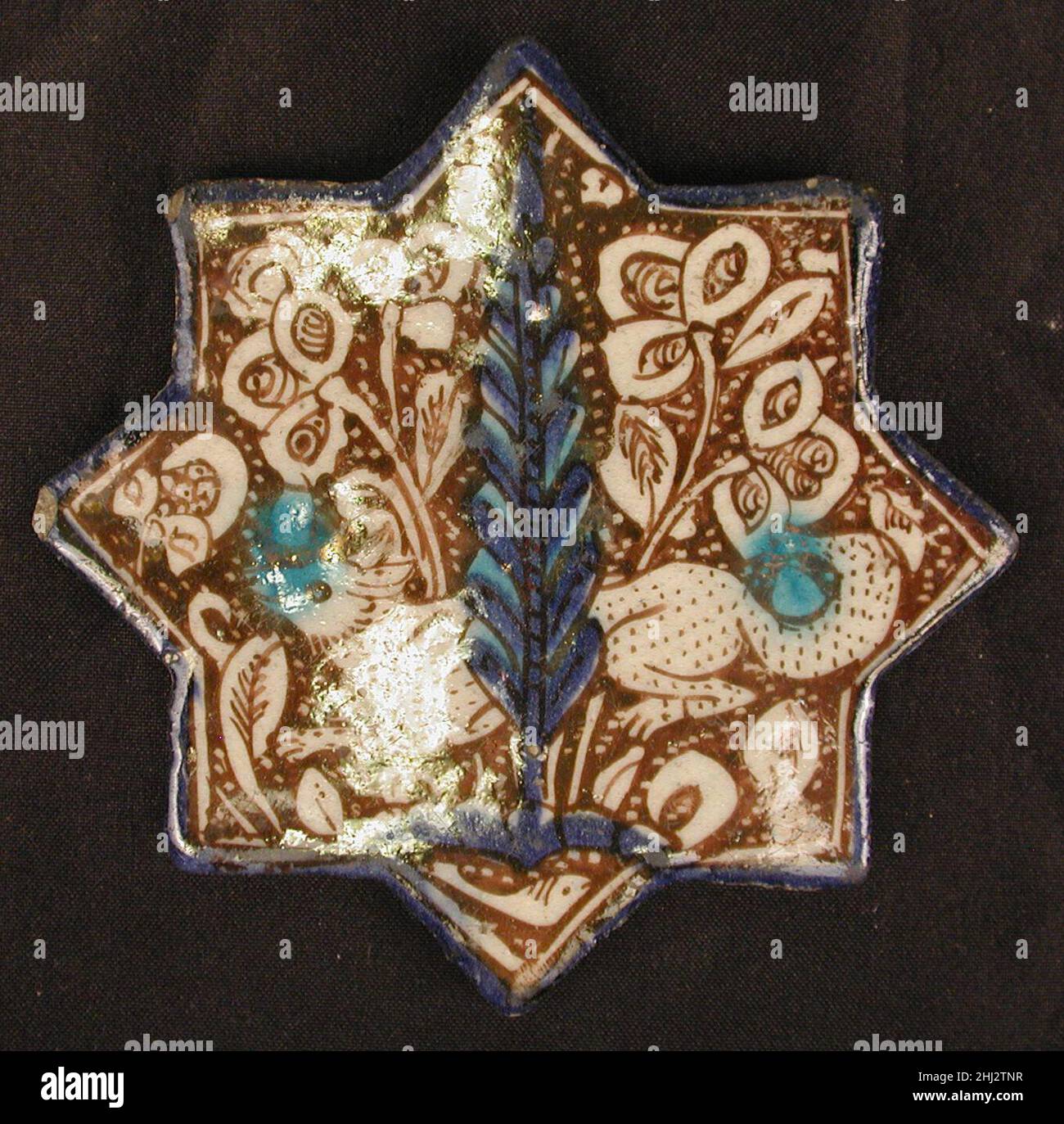 Star-Shaped Tile late 13th–early 14th century. Star-Shaped Tile 453453 ...