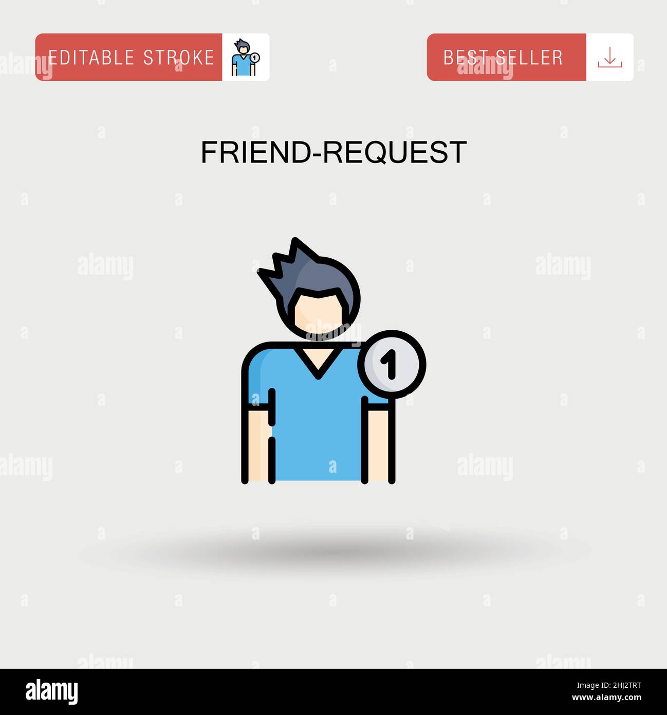 Friend request hi-res stock photography and images - Alamy