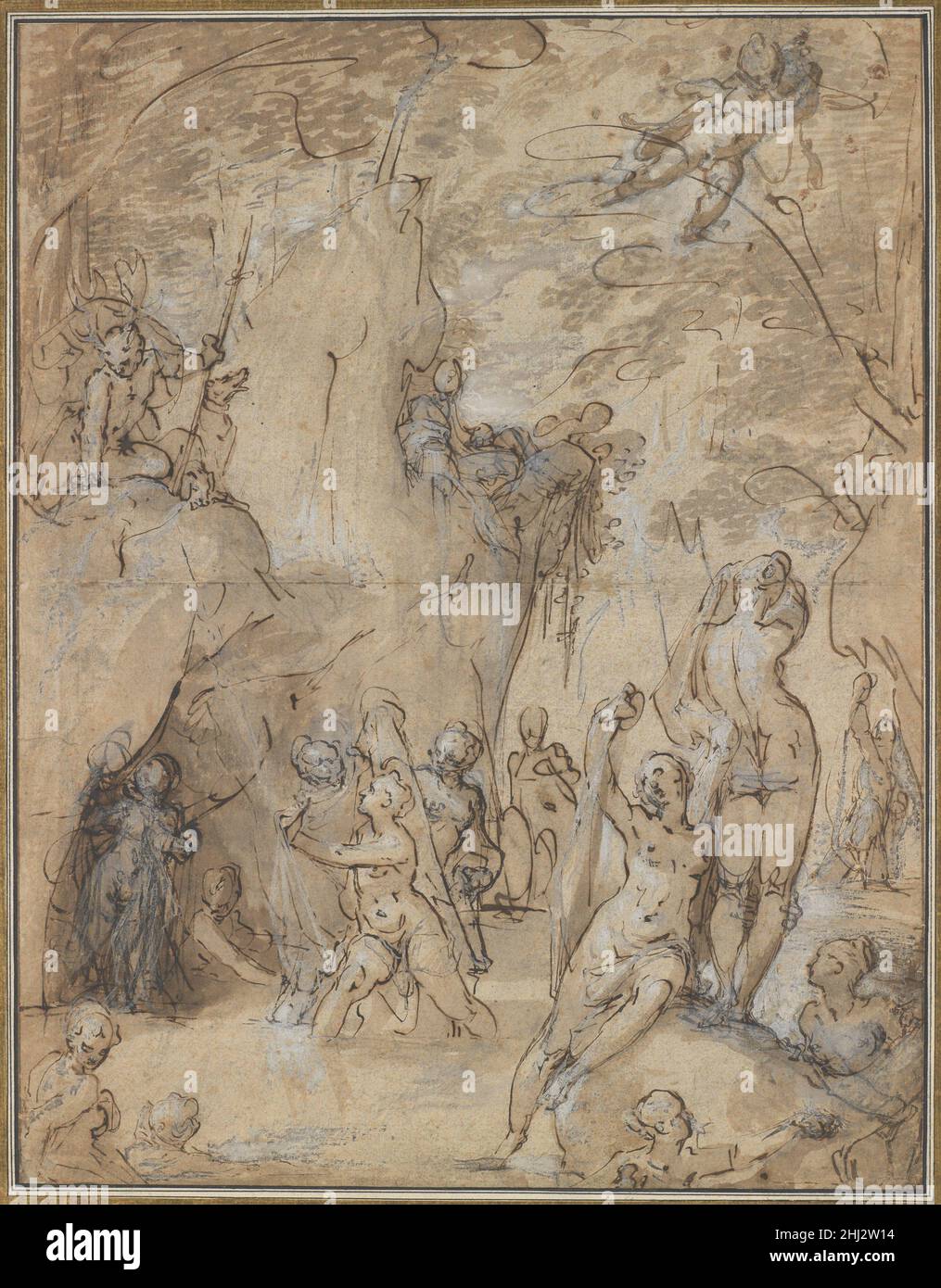 Diana and Actaeon ca. 1580–85 Bartholomeus Spranger Netherlandish This ...