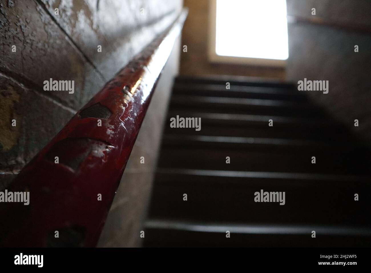 Stairwell - PS1 - New York Stock Photo - Alamy