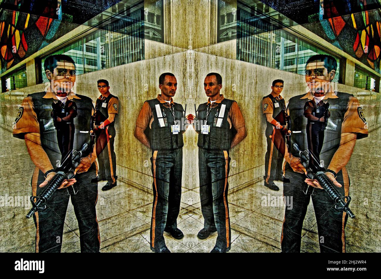 Security force hi-res stock photography and images - Alamy