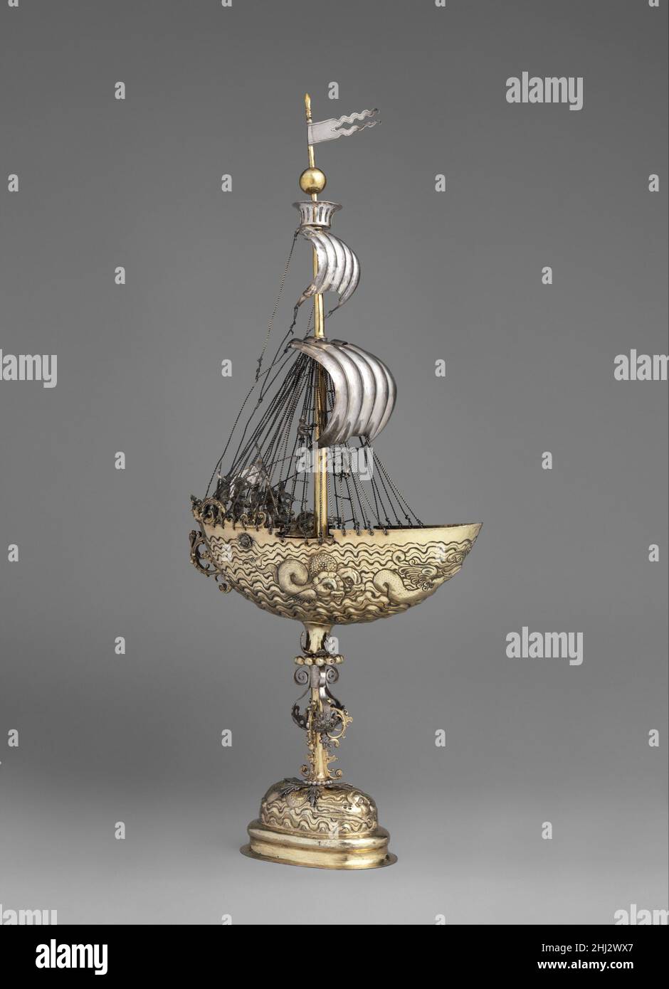 Ship (Nef) ca. 1609–20 Esias zur Linden. Ship (Nef) 193468 Stock Photo ...