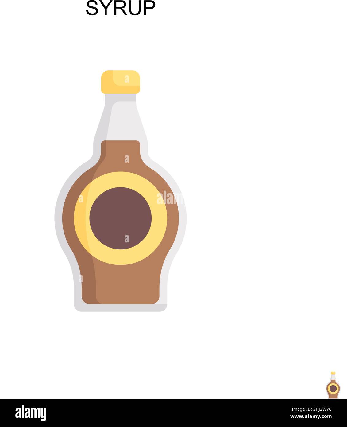 Golden syrup background Stock Vector Images - Alamy