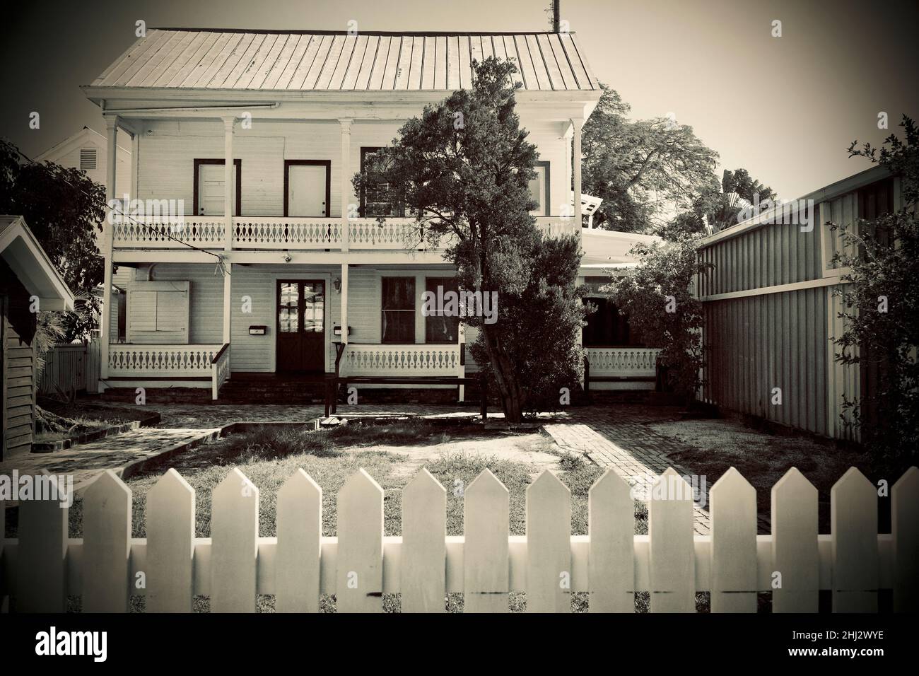 First private hospital in Key West, Florida, FL, USA. The hospital has ...