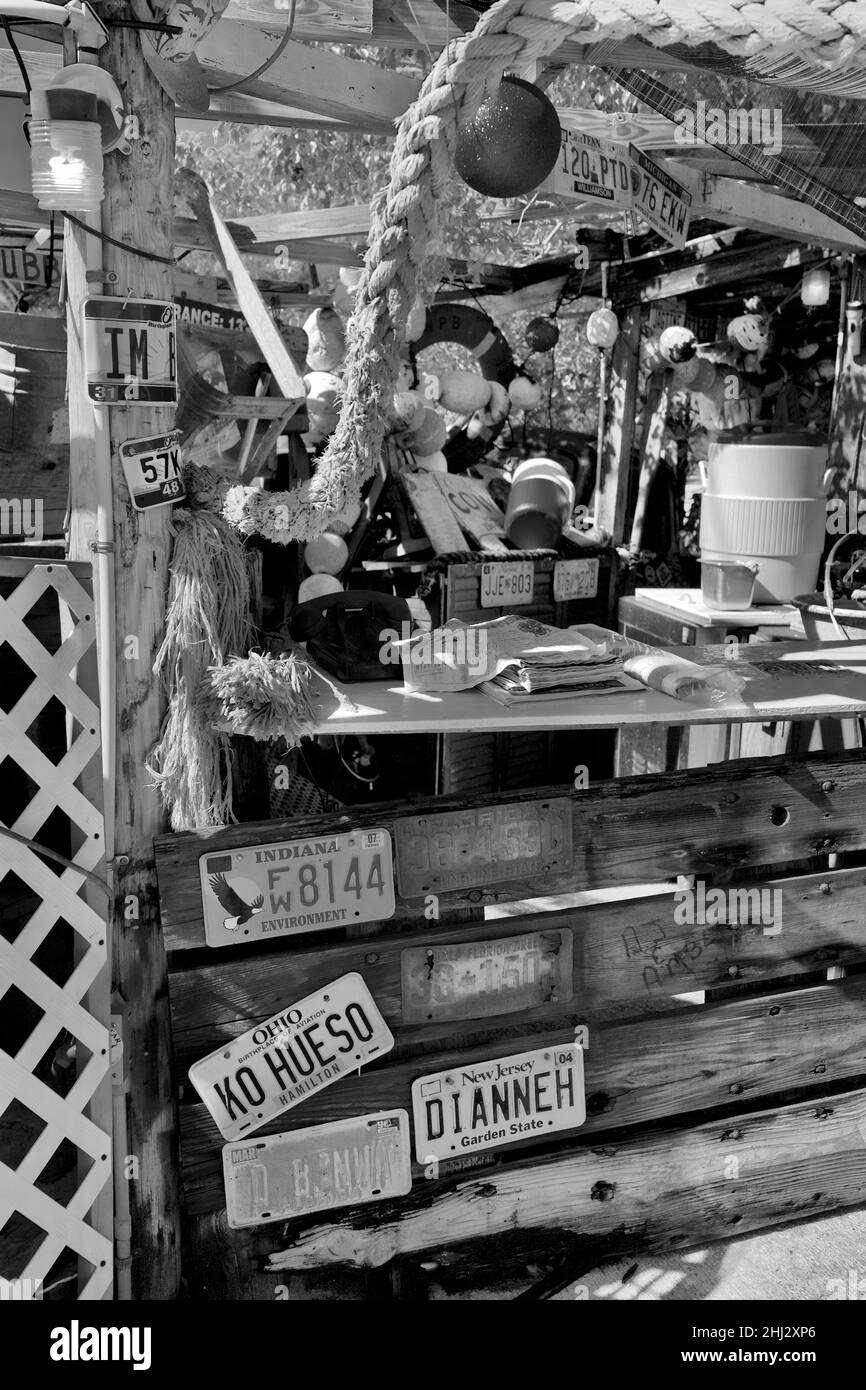 B.O.’s Fish Wagon, located on Caroline Street in Key West, Florida ...