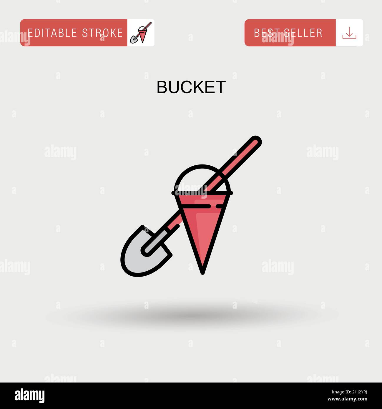 Bucket hat isolated Stock Vector Images - Alamy