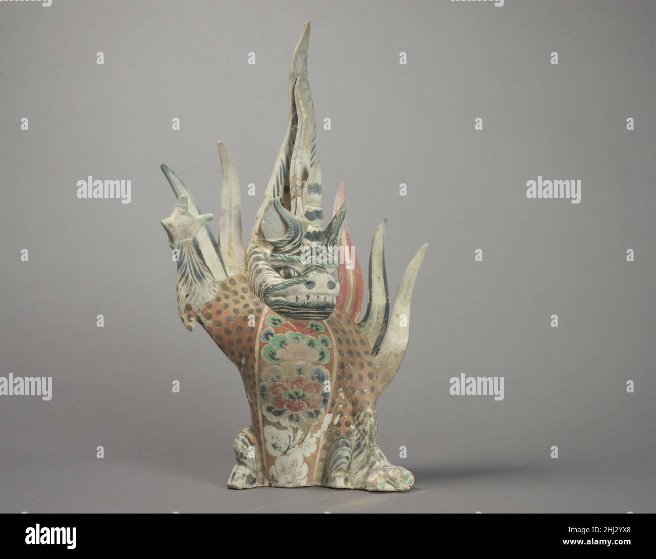 Tomb guardian beast (Zhenmushou) late 7th–early 8th century China. Tomb ...