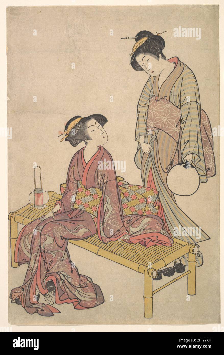 The Hand Lantern ca. 1790 Kitao Shigemasa Japanese. The Hand Lantern ...