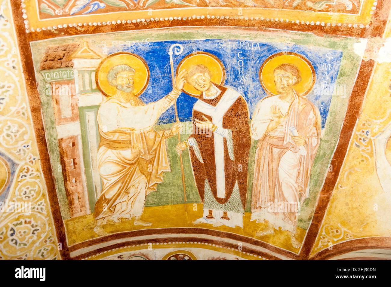 Catholic consecration painting hi-res stock photography and images - Alamy