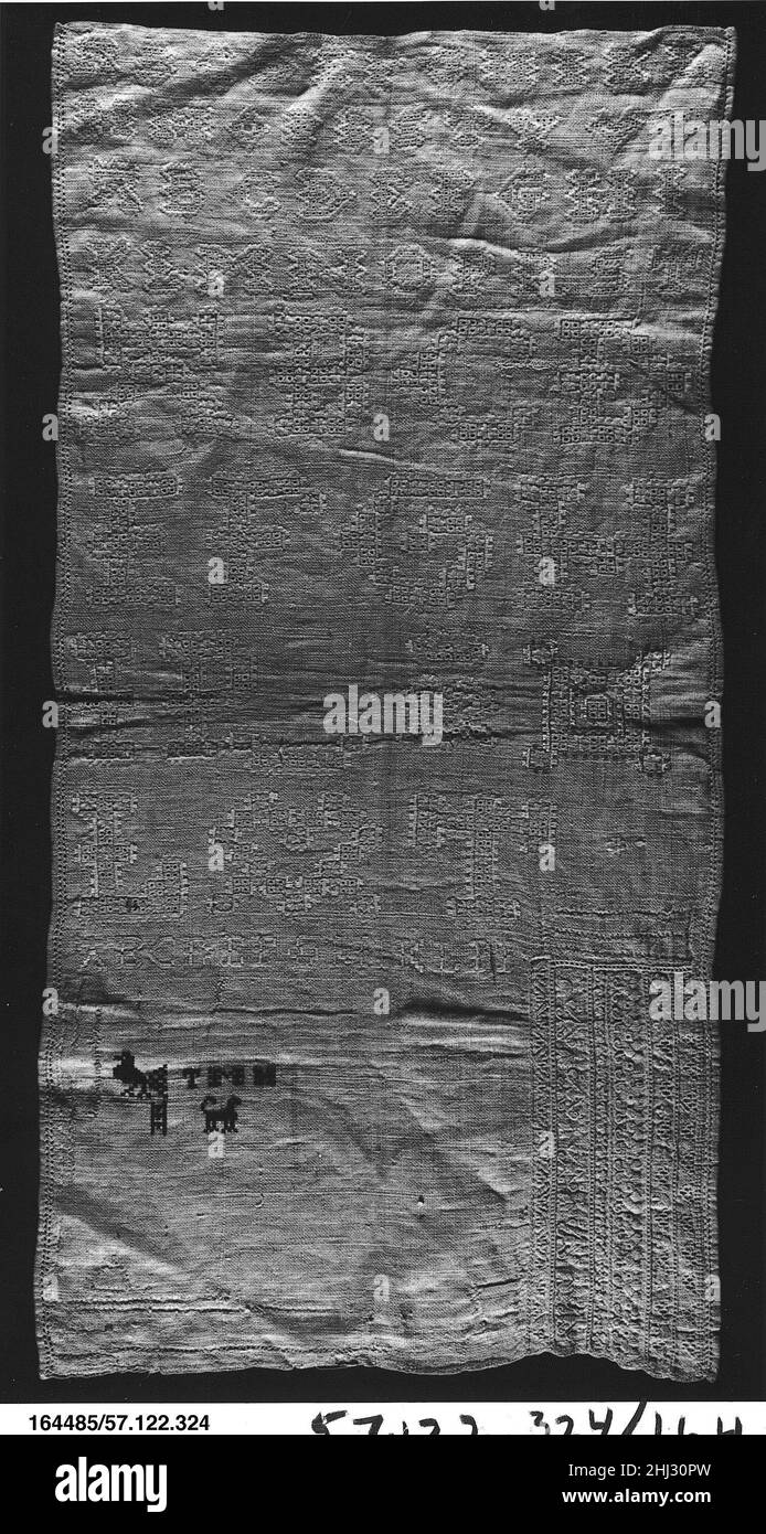 Sampler 18th century Dutch. Sampler 228251 Stock Photo - Alamy