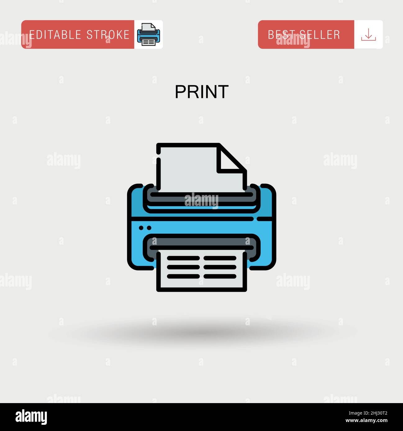 Textile printer Stock Vector Images - Alamy