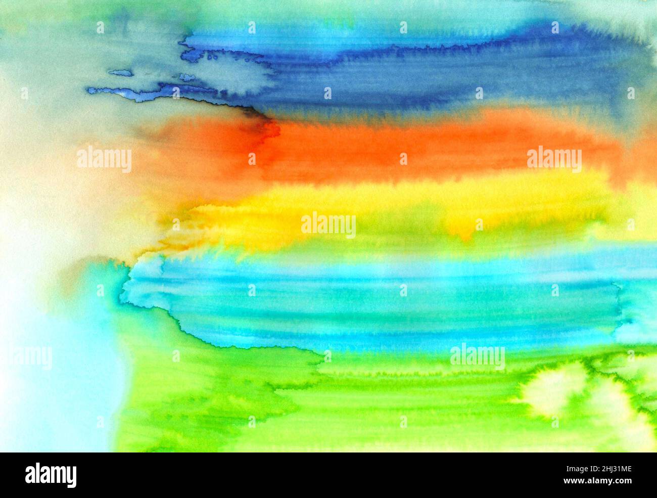 Watercolor background. Hand painted colorful bright texture. Abstract ...