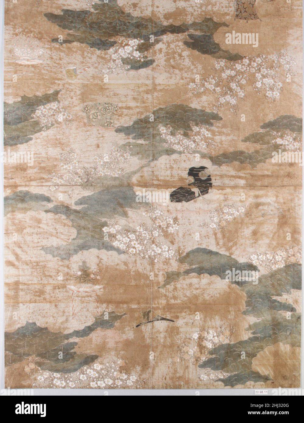 Textile Design for Stencil 17th century Japan. Textile Design for ...
