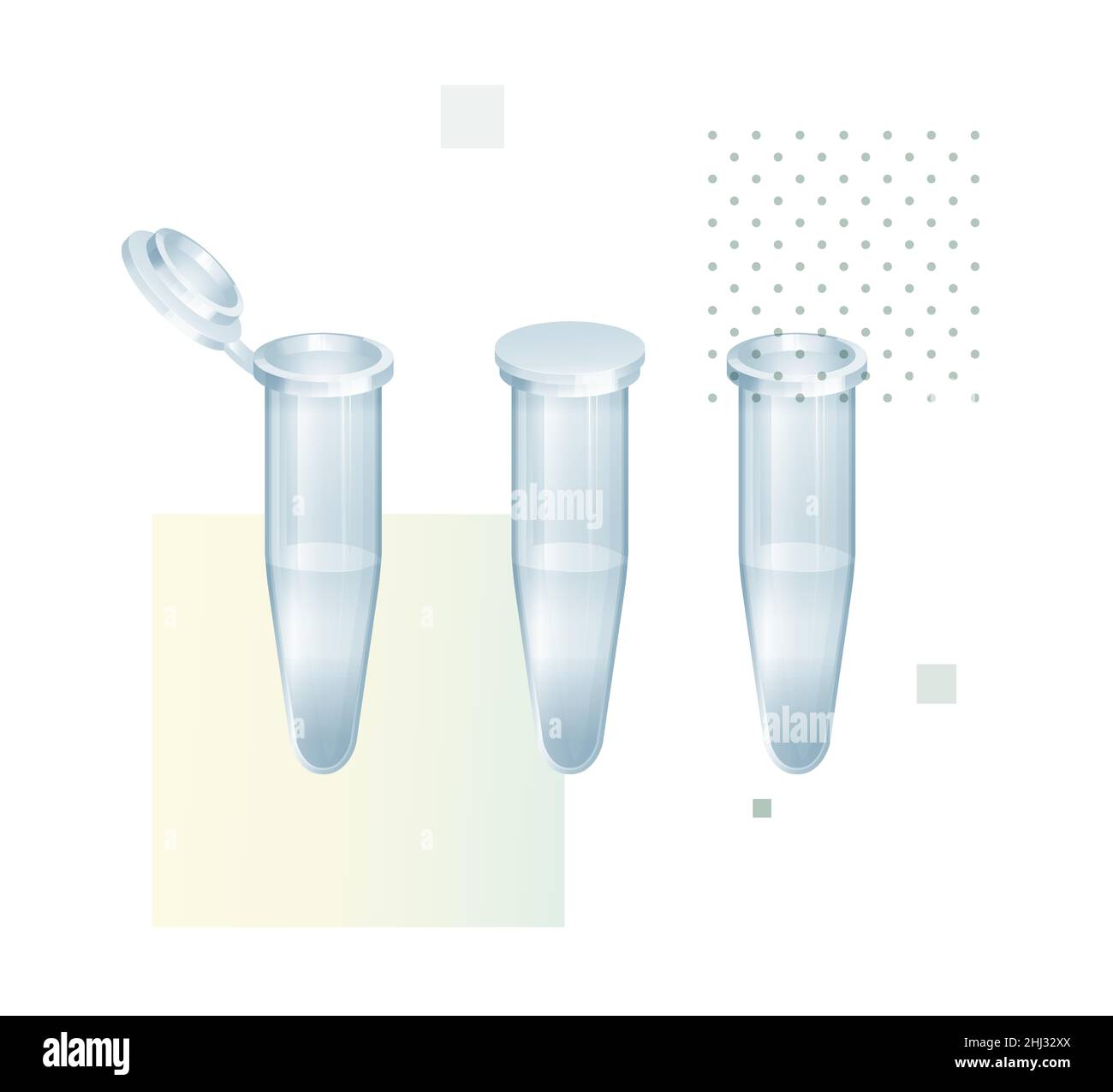 RT-PCR Testing - PCR Tray - Illustration as EPS 10 File Stock Vector ...