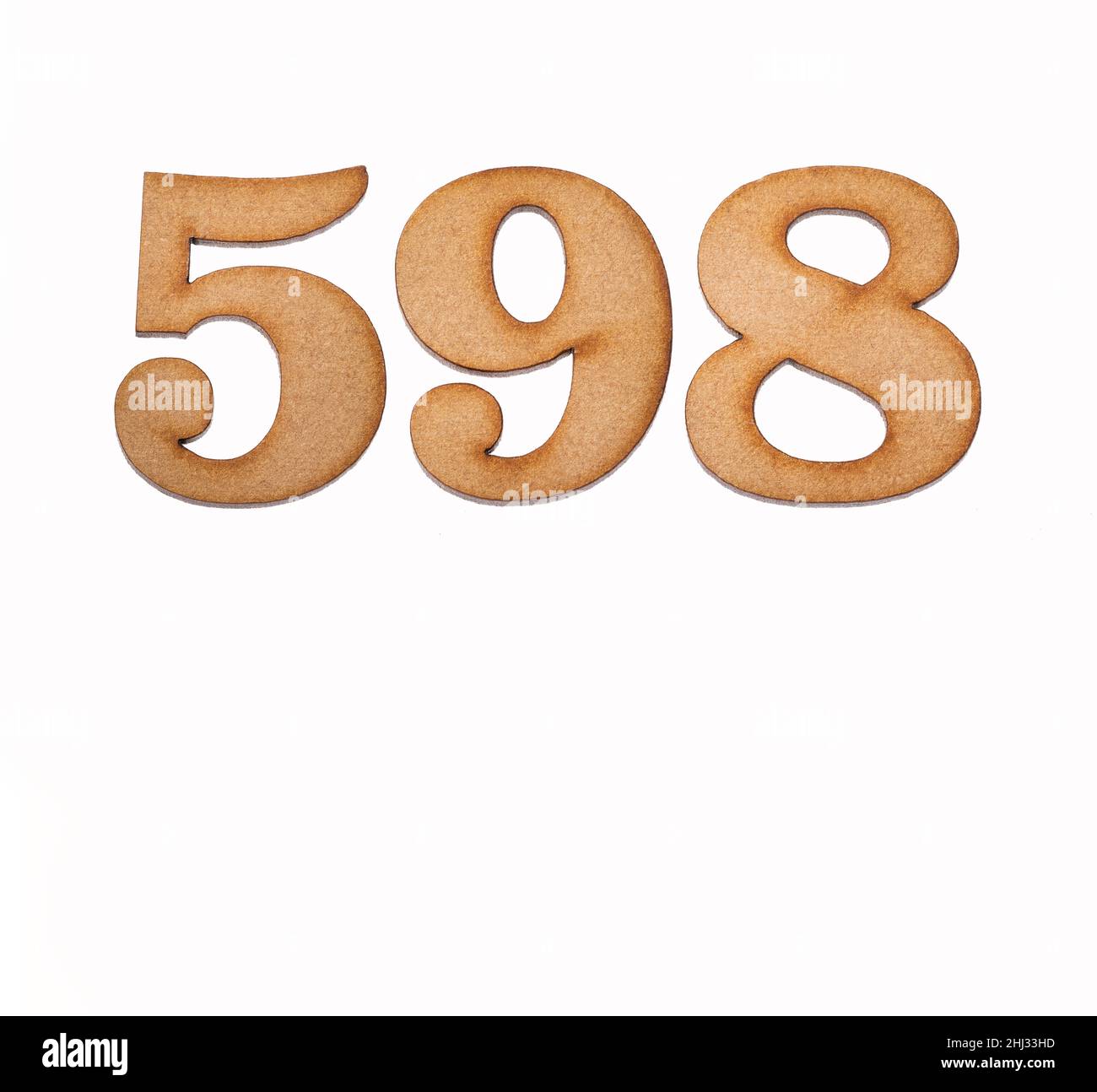 Number 598 Cut Out Stock Images & Pictures - Alamy