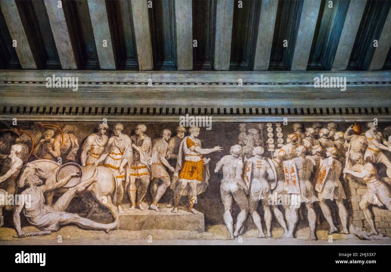 Frieze of Trajan's Column, Emperor Trajan, Palazzo Chiericati ...