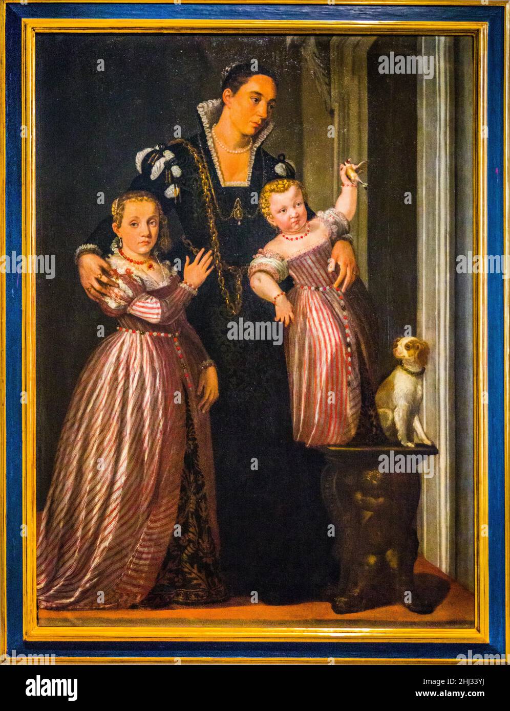 Giovanni Antonio Fasolo, portrait of Paola Bonanome Gualdo with ...