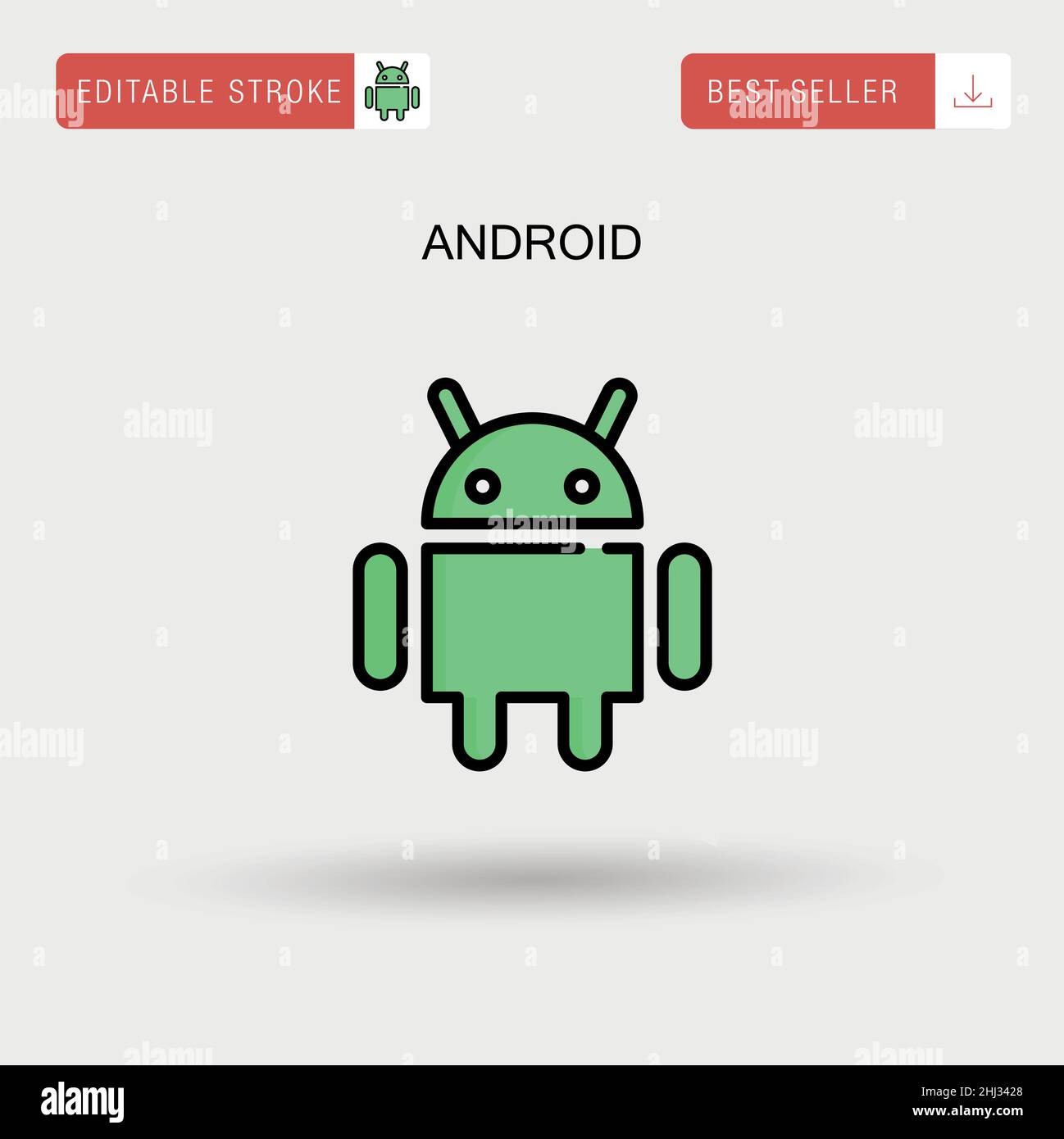 Android symbol Stock Vector Images - Alamy