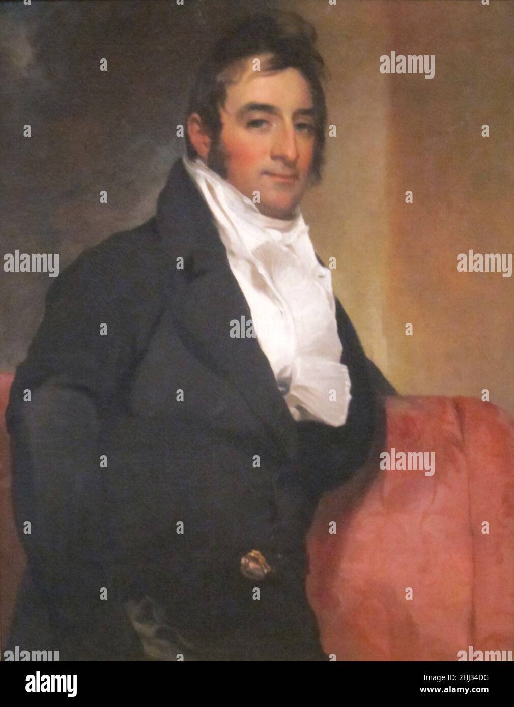 'Elias Jonathan Dayton' by Thomas Sully Stock Photo - Alamy